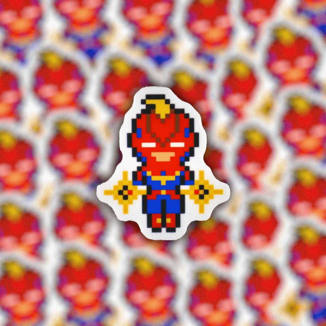 Captain Marvel Pixel