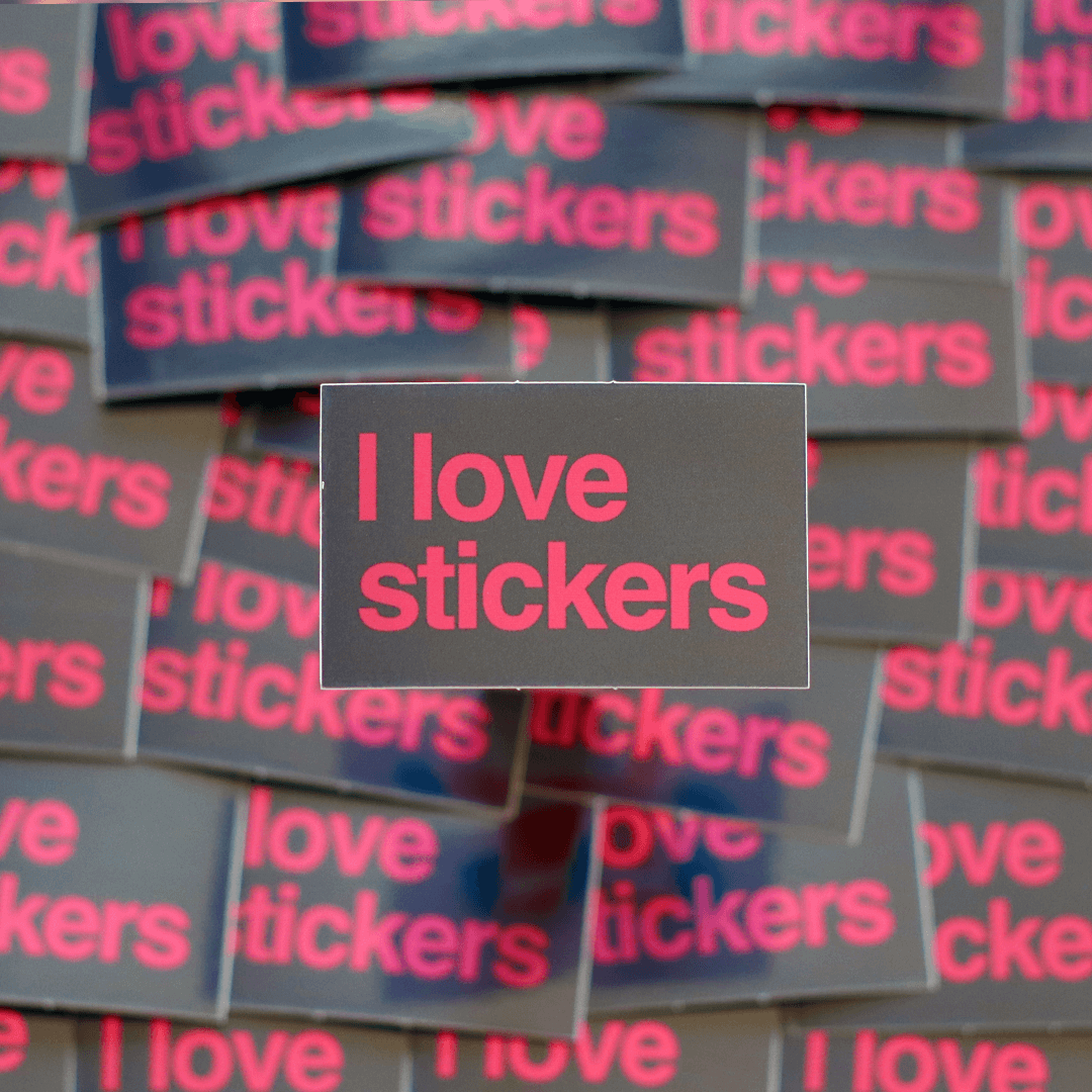 I Love Stickers